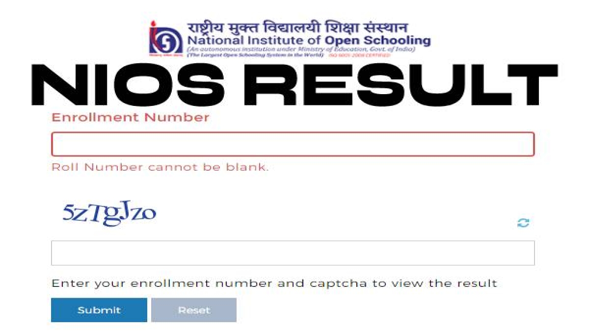 NIOS 10th 12th Marksheet 2021 Download: एनआईओएस 10वीं 12वीं रिजल्ट 2021 ...