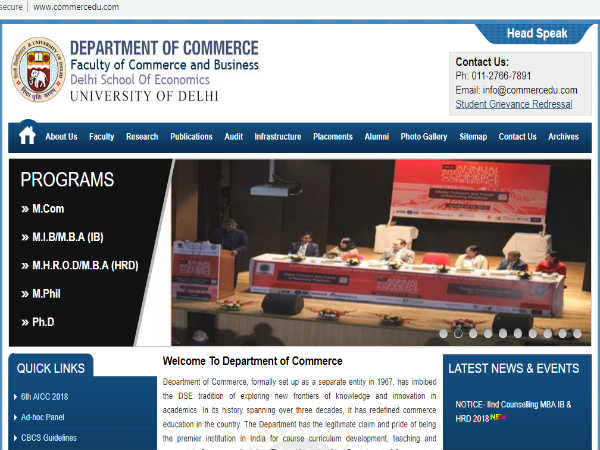 DSE MBA Admission 2019: दिल्ली स्कूल ऑफ इकोनॉमिक्स के एमबीए पाठ्यक्रम ...